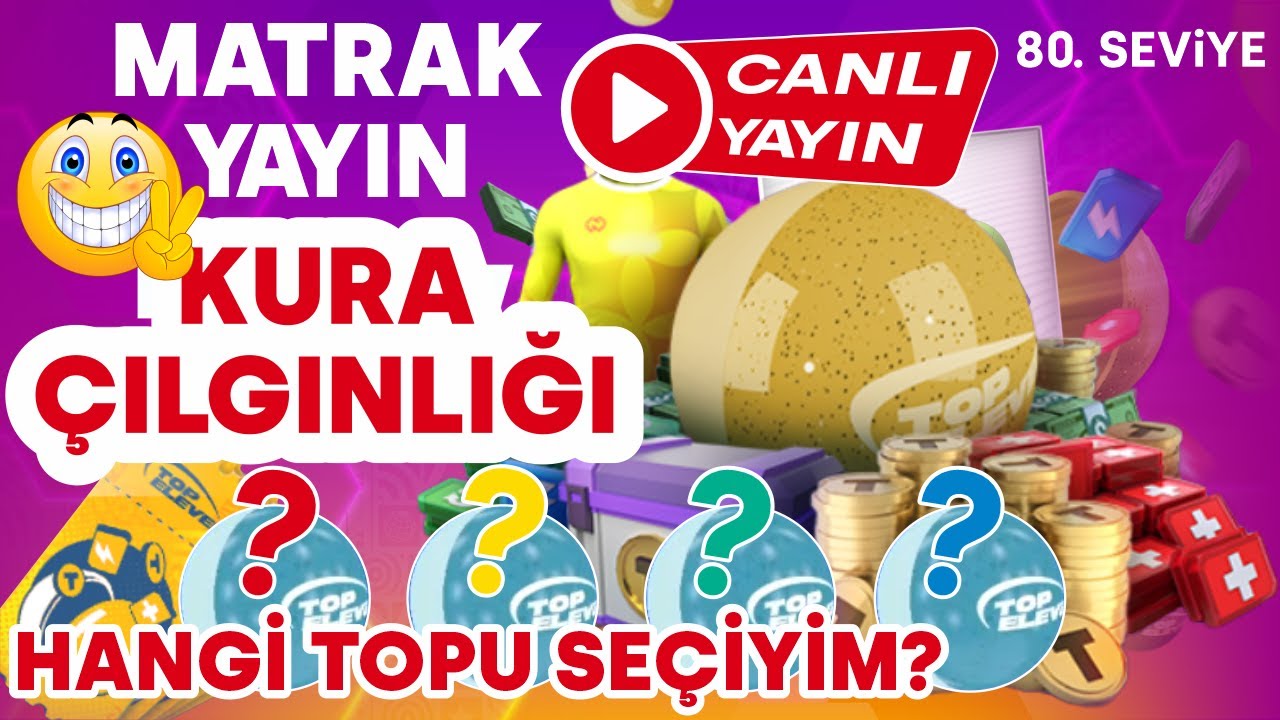 Matrak Canlı Yayın Top Eleven Kura Çılgınlığı ve Eğlenceli Muhabbet 80 ...