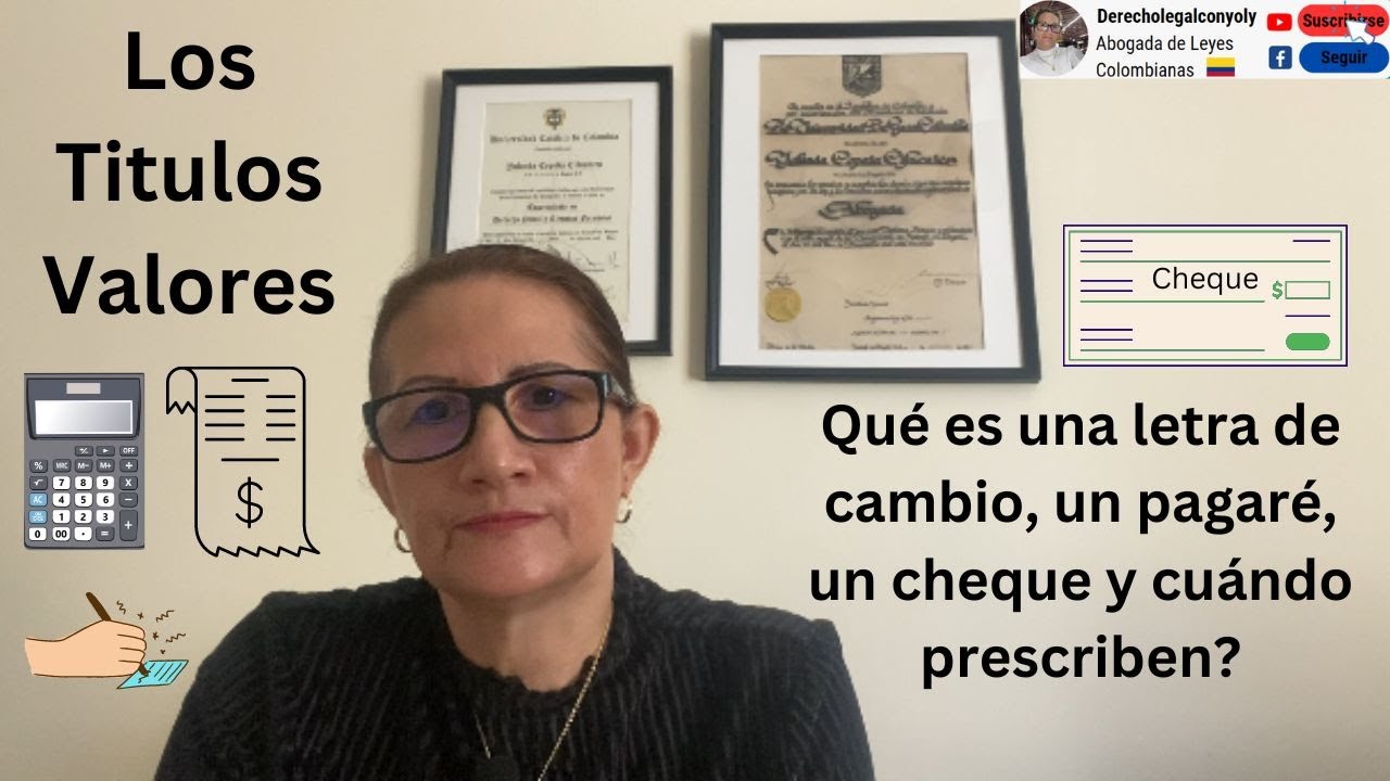 Los Titulos Valores en Colombia - YouTube