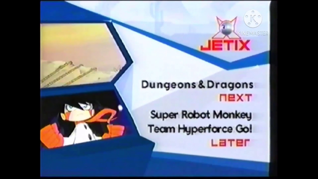 Jetix Next Bumper (Dungeons & Dragons To Super Robot Monkey Team ...