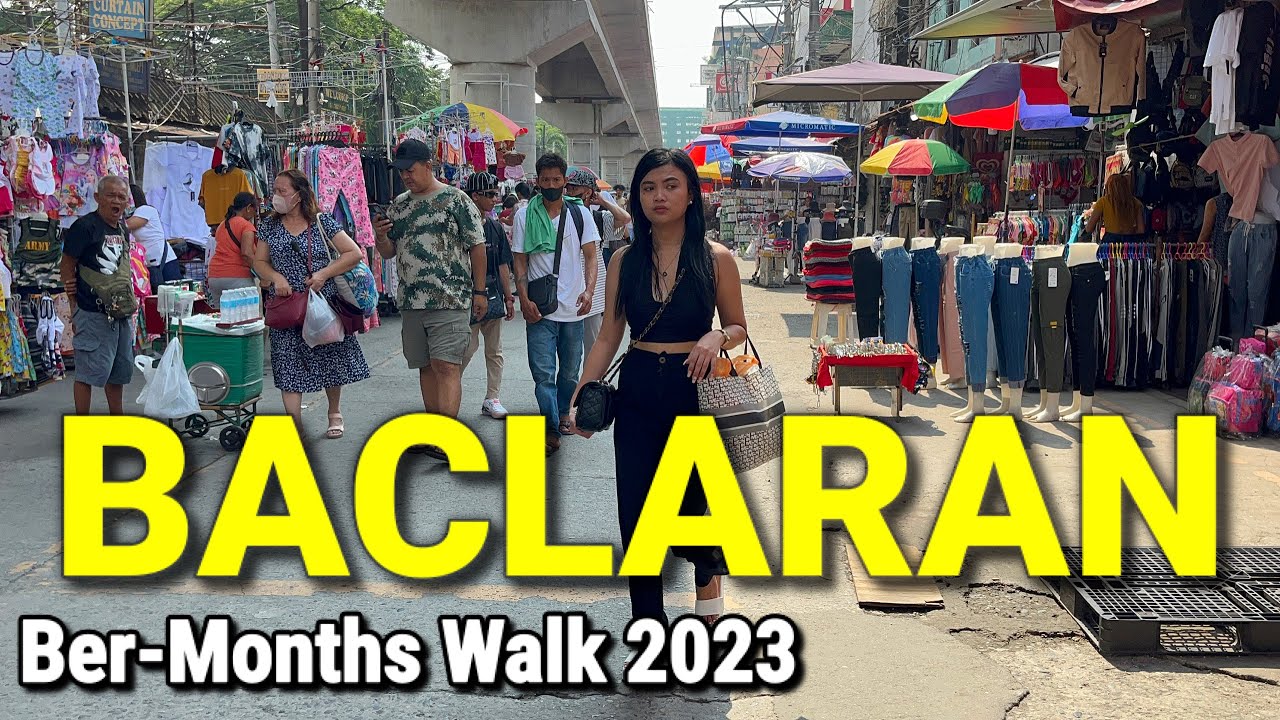 BACLARAN Walking Tour - Amazing Outdoor Market for Bargain Shopping in ...