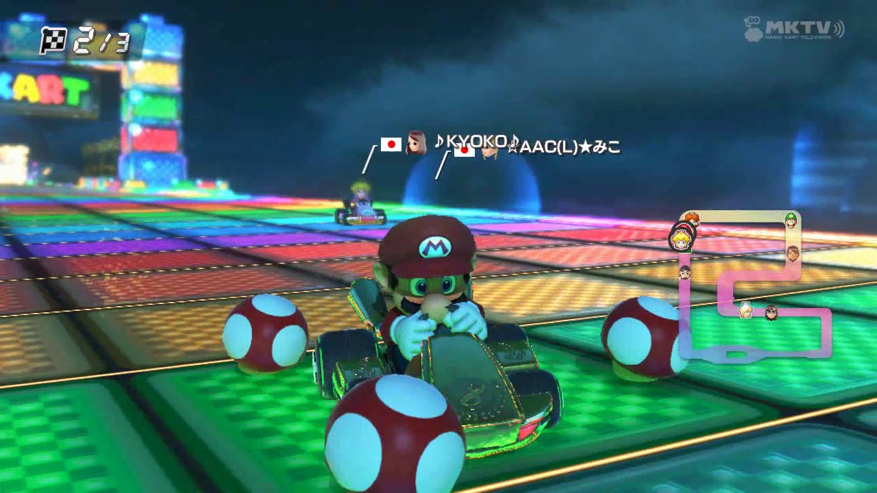 Wii U - Mario Kart 8 - Left Behind? - YouTube