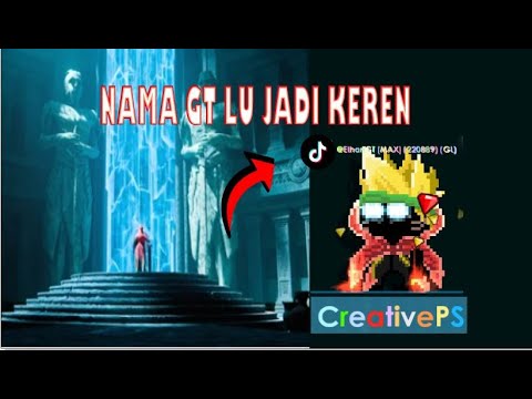 CARA MEMBUAT LOGO DI BELAKANG NAMA DAN CARA MEMBUAT GUILD DI CPS # ...