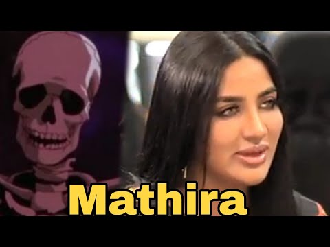 Mr Skeleton Roasting @Mathira Funny video