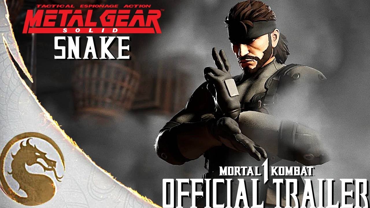 Snake from Metal Gear Solid has joined Mortal Kombat 1🔥🎮 #snake #mgs # ...