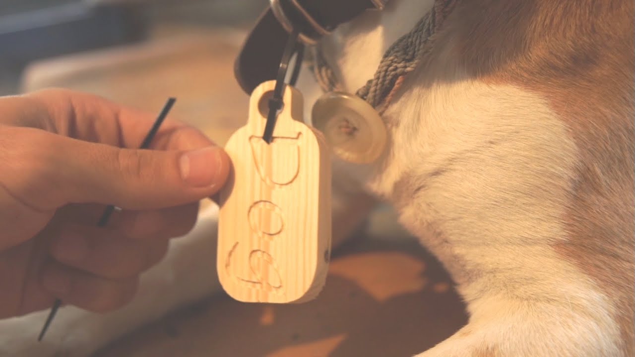 Making a Dog Tag with the Rabbit Mill desktop CNC - YouTube