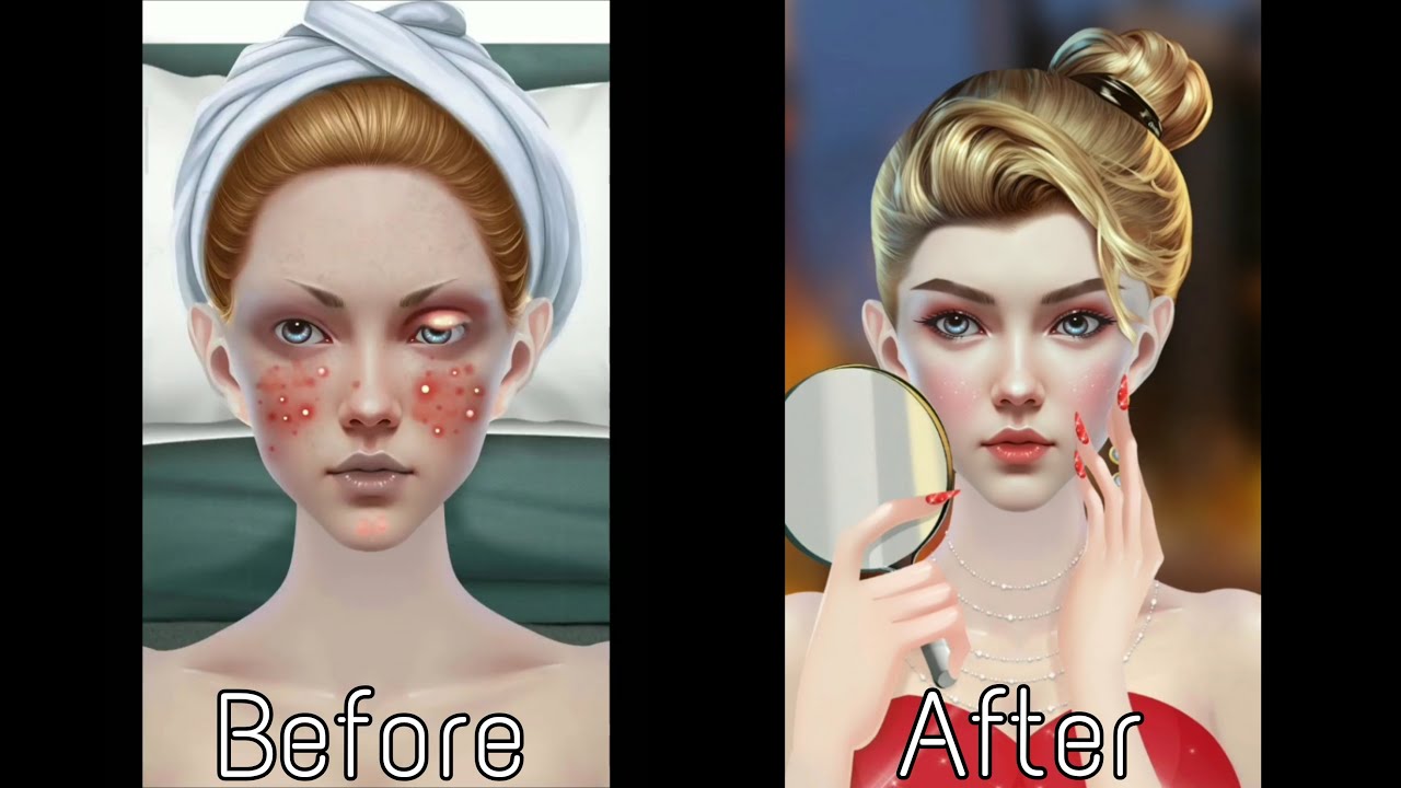 Skin Treatment Animation ASMR For Feel Satisfied And Relax | Skin care ...