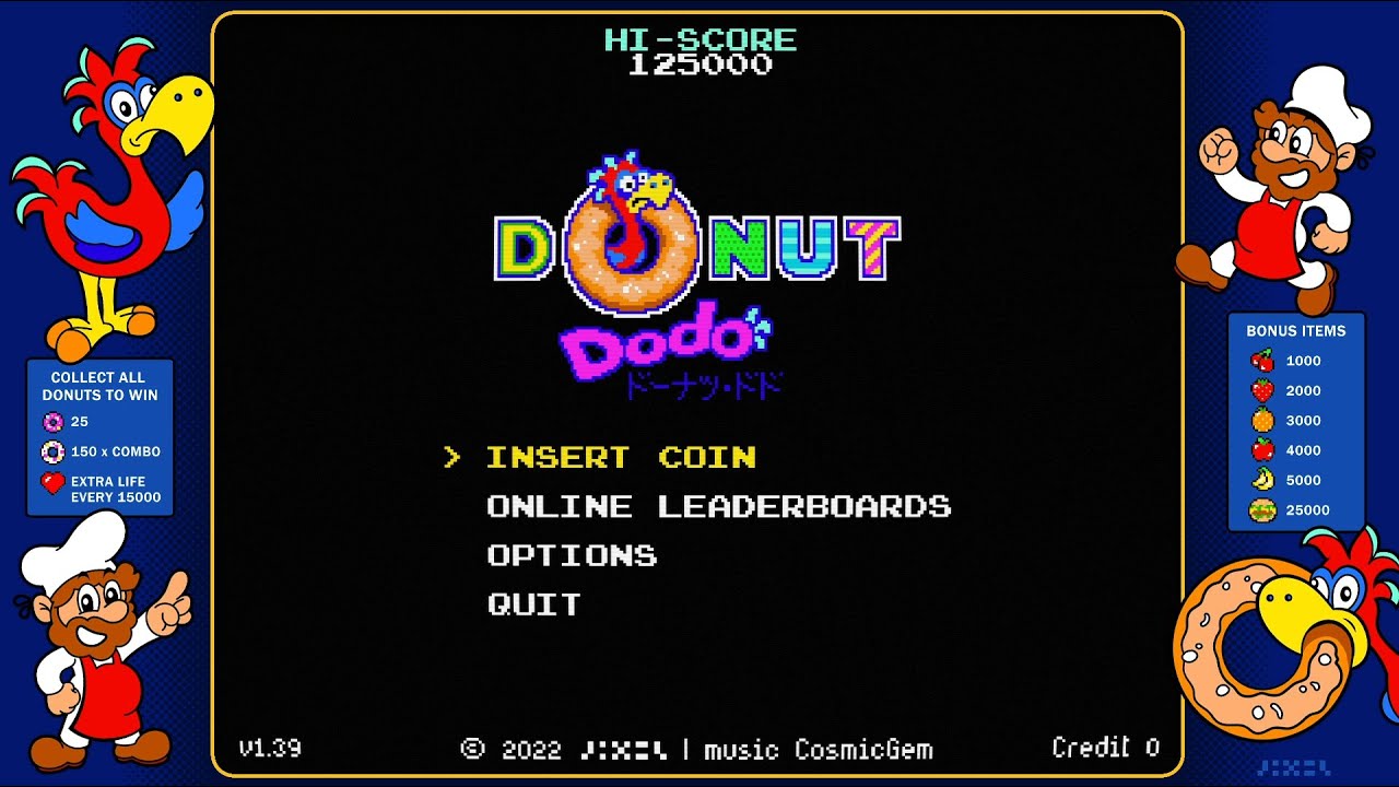 Donut Dodo Gameplay Footage - YouTube