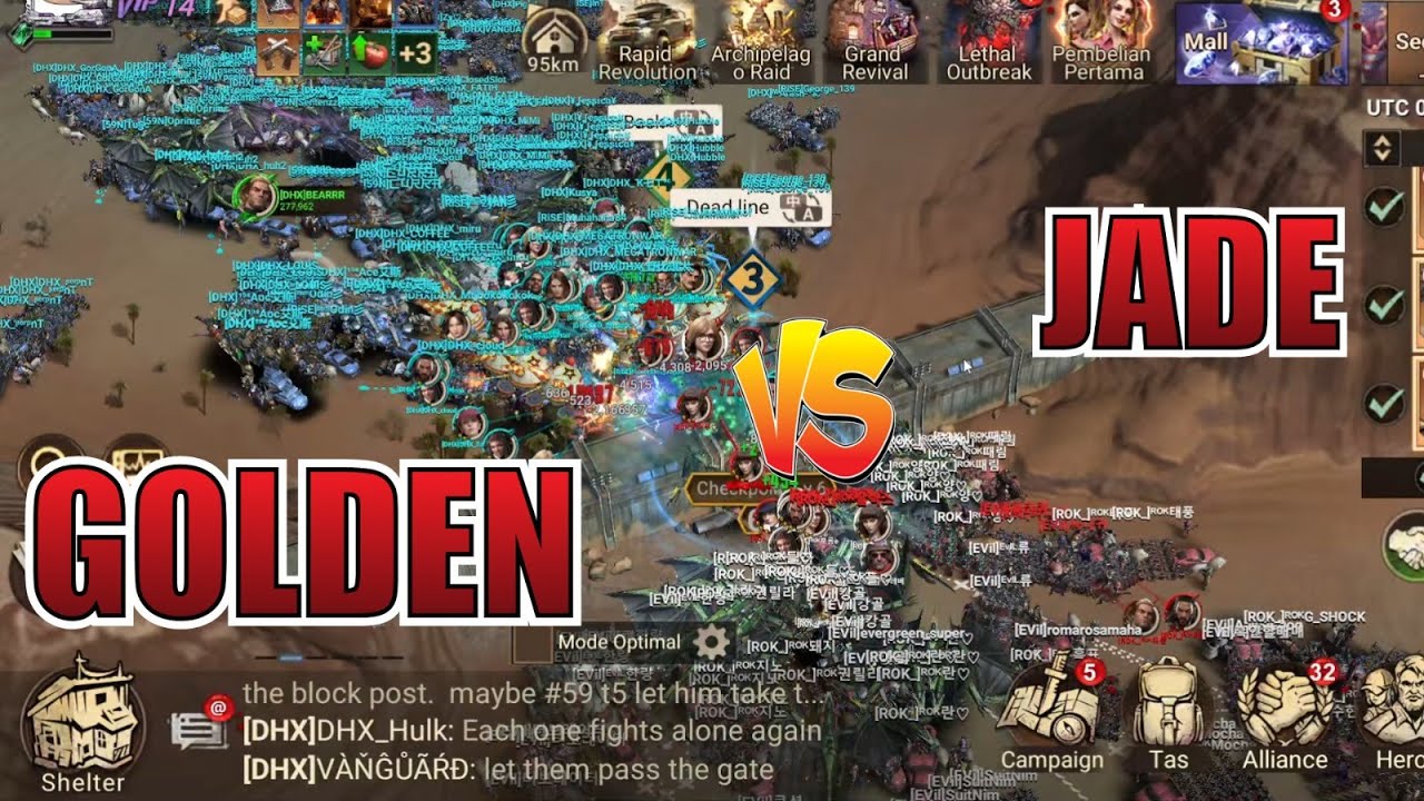 ARCHIPELAGO RAID G1 : GOLDEN vs JADE !! OPTIMAL MODE IS A MUST - YouTube