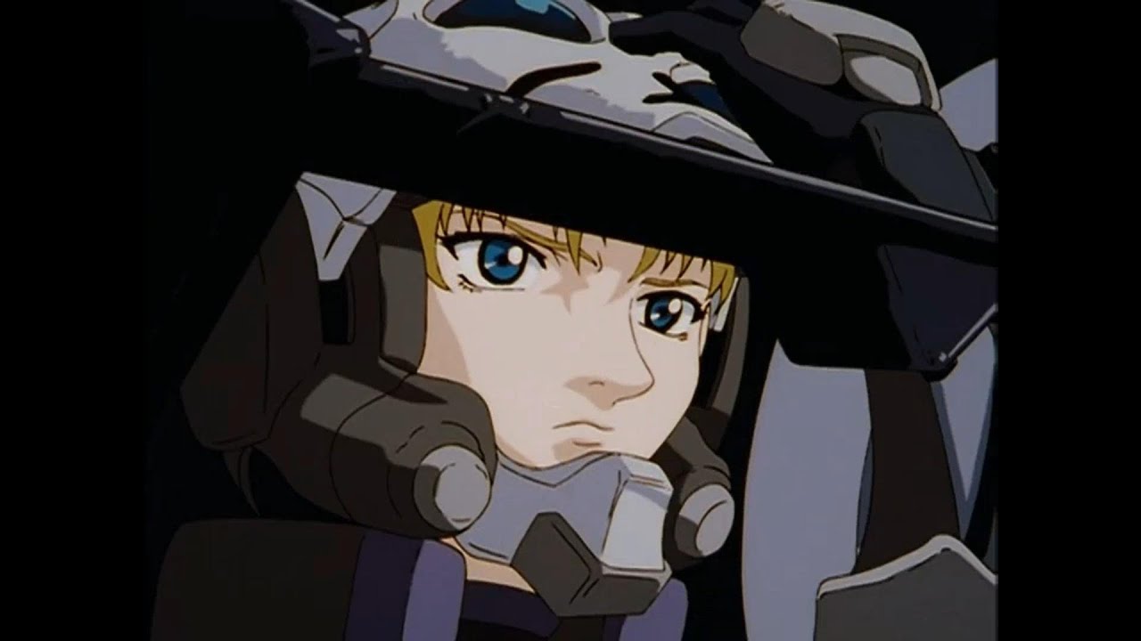 Blue Gender - Marlene closes helmet - YouTube