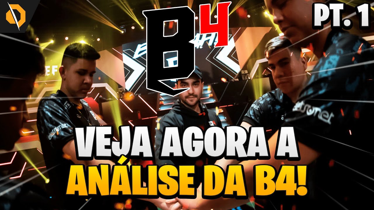 ANÁLISE COMPLETA DA B4 CAMPEÃ NA FINAL DA LBFF! (PARTE 1) || FREE FIRE ...