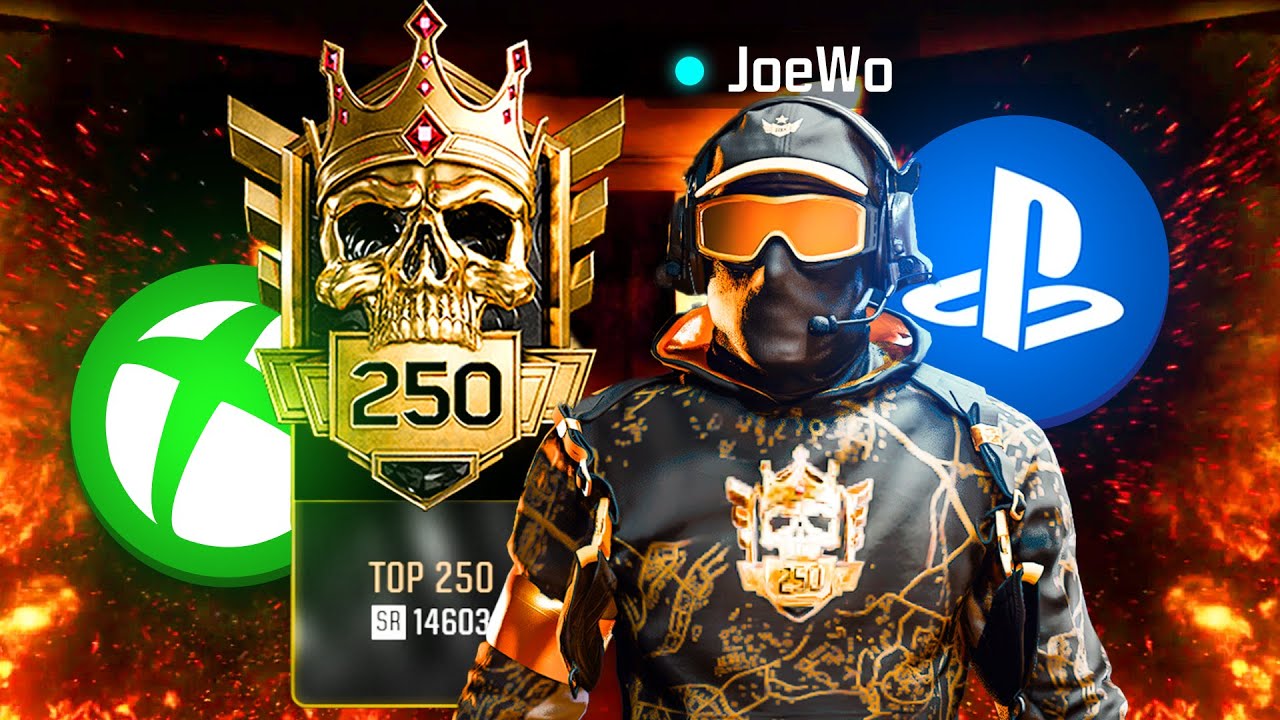 Hitting Top 250 Warzone Ranked on CONSOLE ONLY - YouTube