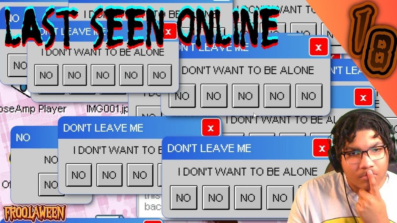 COMPUTER HORROR PUZZLES | Last Seen Online | Froolaween - YouTube