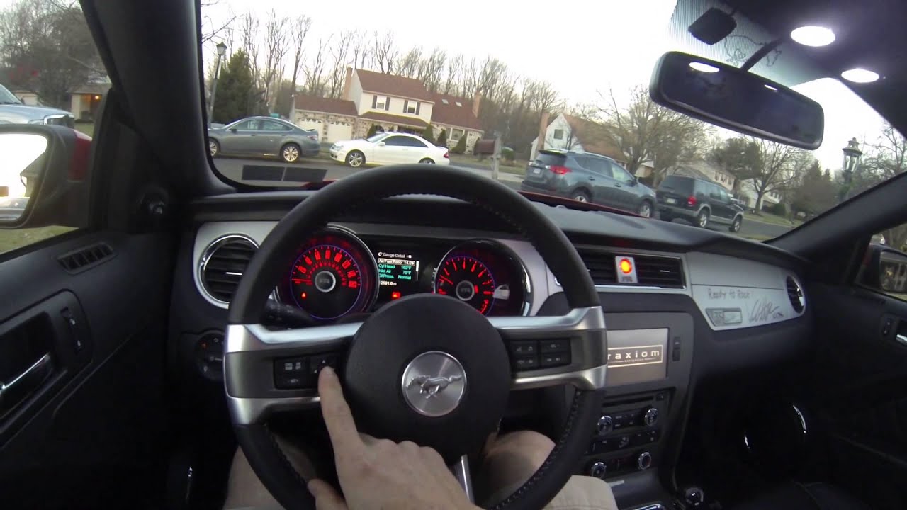 2014 mustang rtr push button start - YouTube