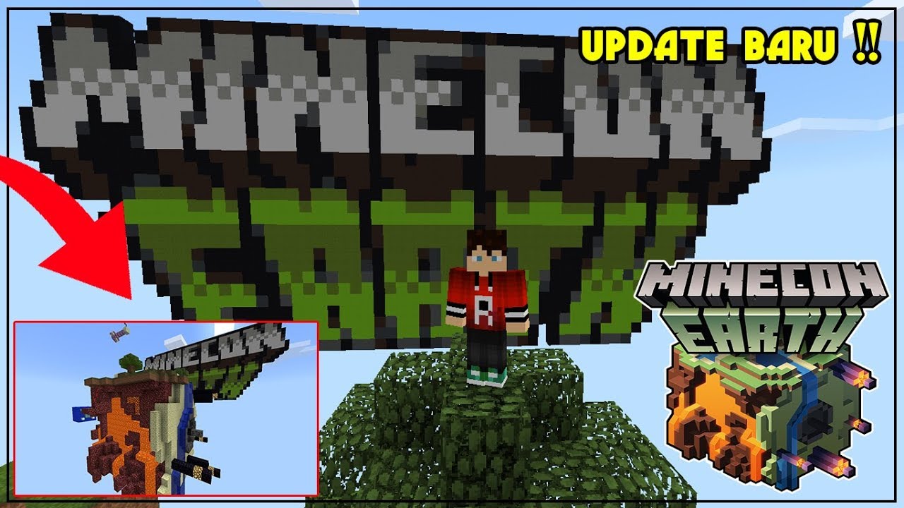 UPDATE BARU!! - MINECRAFT POCKET EDITITON MINECON EARTH 2017!! - YouTube