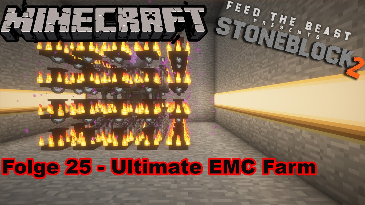 Stoneblock 2 Retroperspektive Folge 25 - Ultimate EMC Farm #minecraft # ...