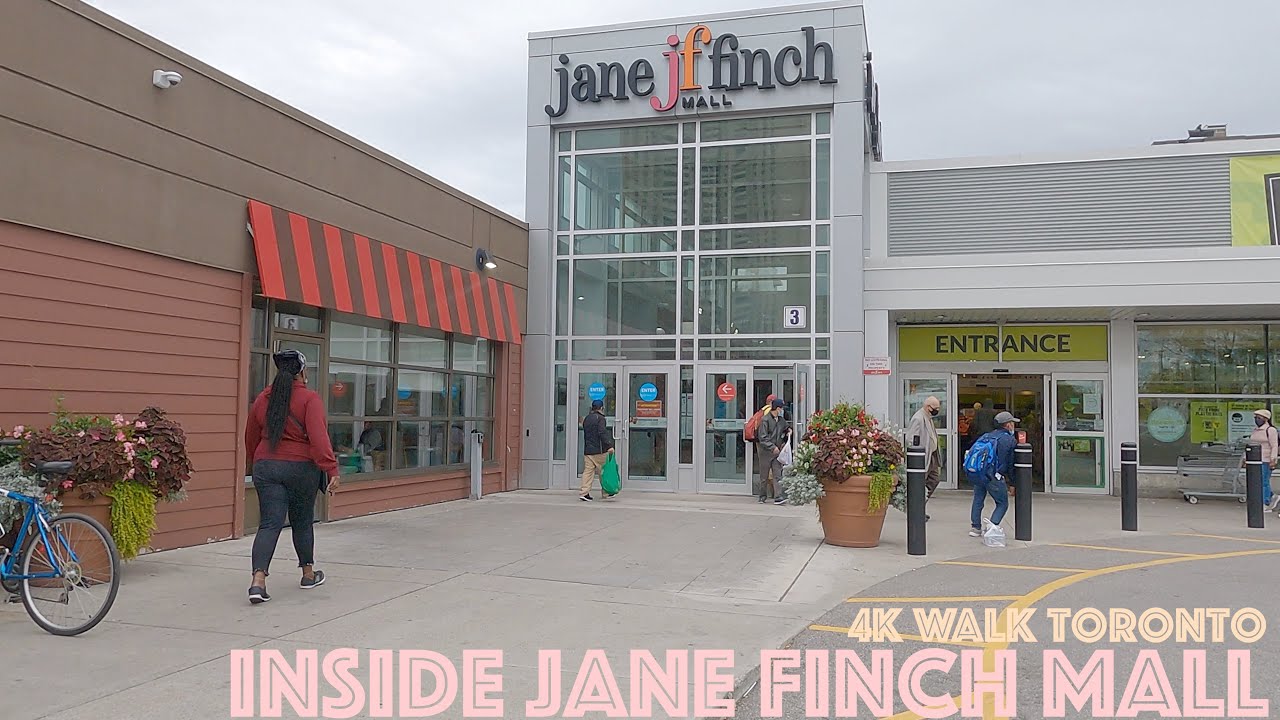 Inside Jane Finch Mall (September 2021): 4K Slow Walk Toronto, Canada ...