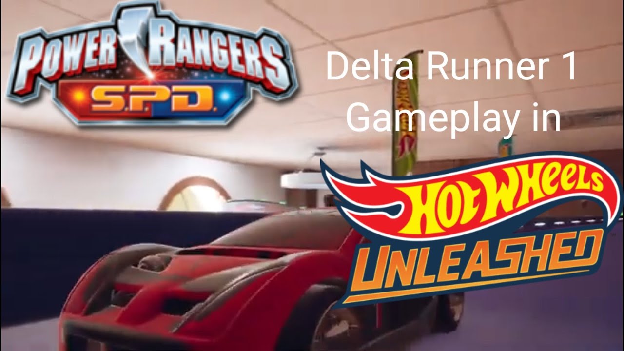 HOT WHEELS UNLEASHED™ Synkro Power Rangers S.P.D Delta Runner 1 ...
