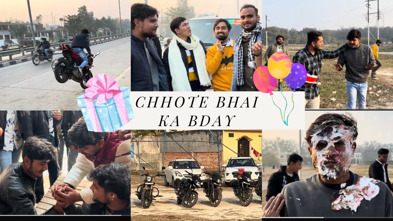 Vlog :-12 // CHHOTE BHAI KA BDAY CELEBRATION🎁 // 26 JANUARY 🇮🇳🇮🇳 - YouTube