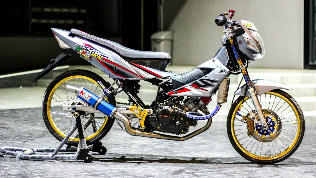 Honda Sonic 125 แต่งสวย #บิ๊กกล้องซิ่ง - YouTube