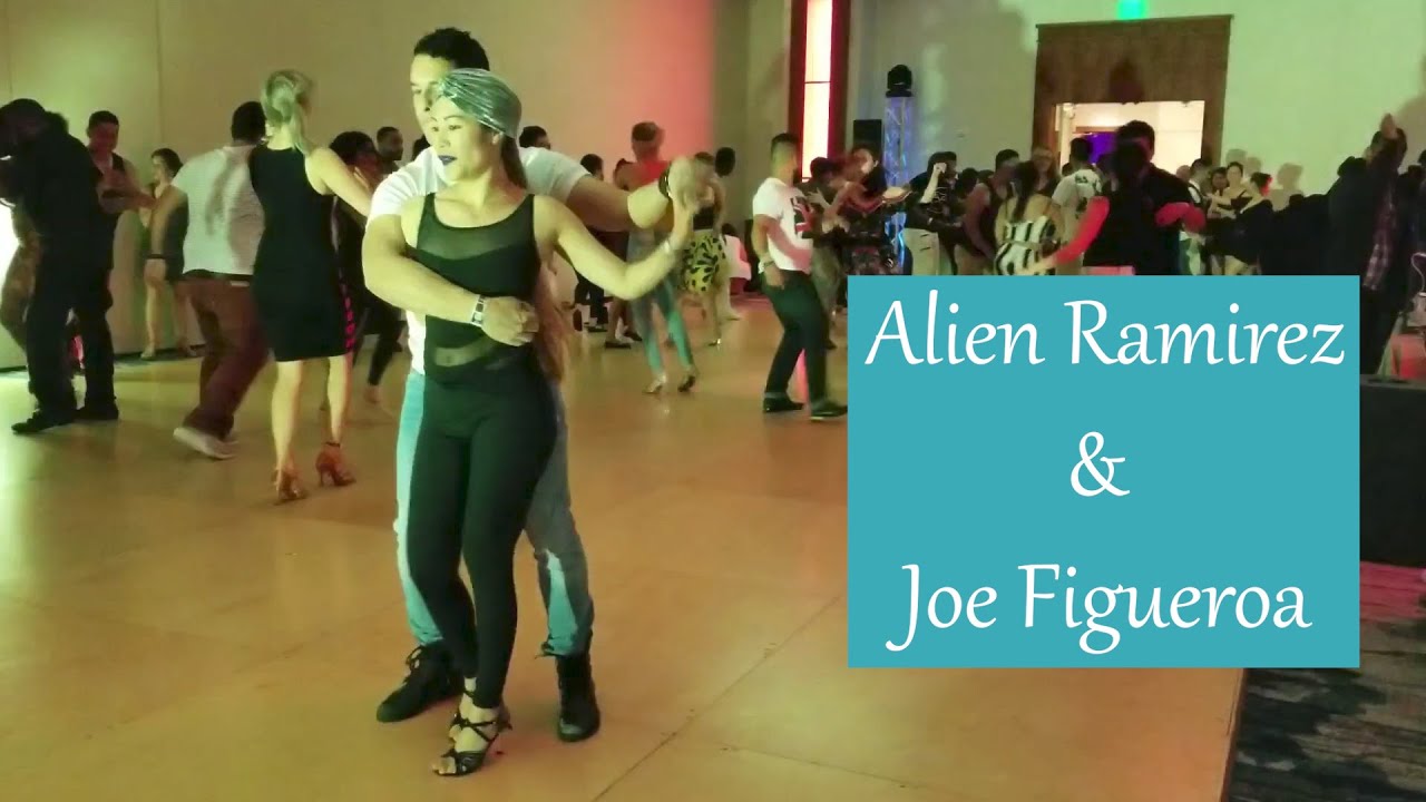 Alien Ramirez and Joe Figueroa social dance at Capitol Salsa Congress ...