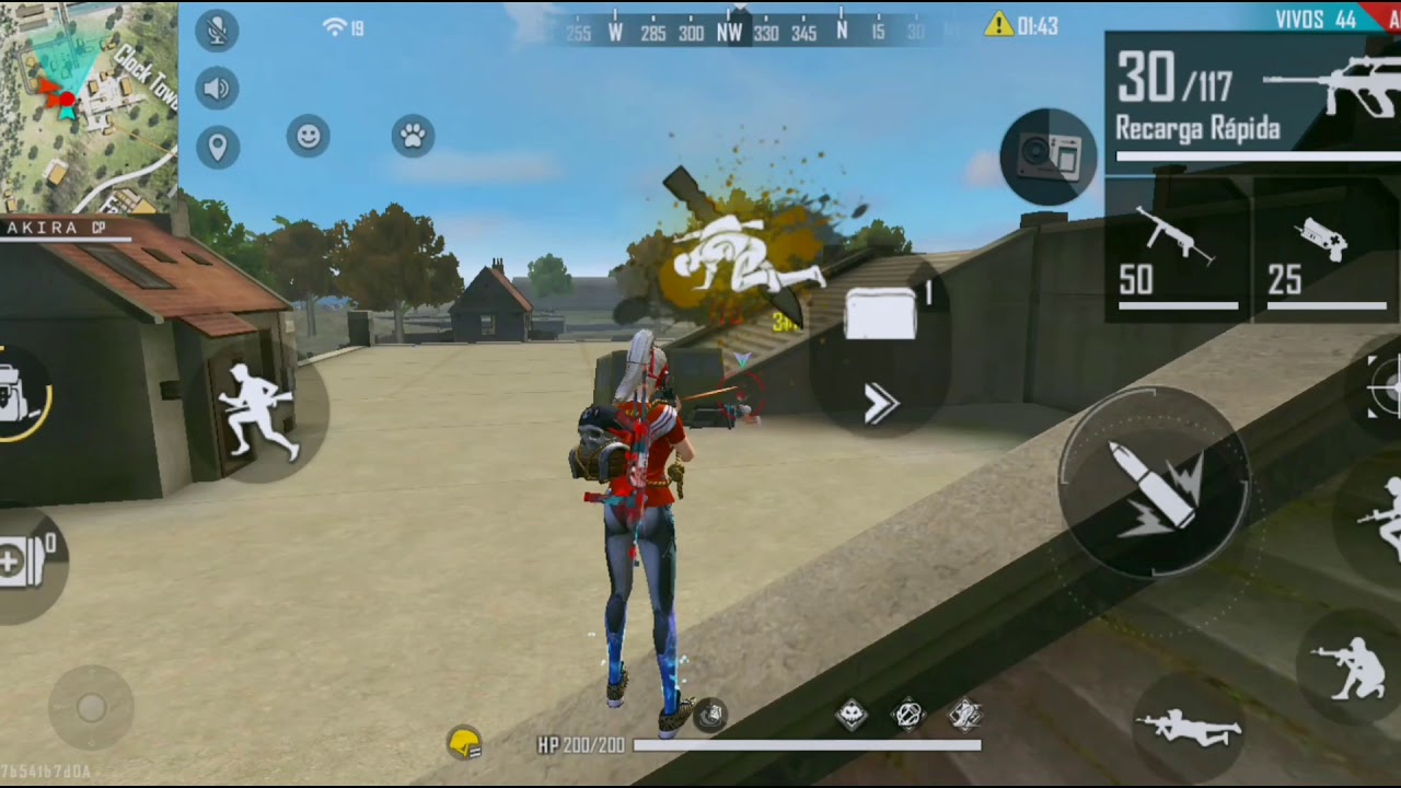 FREE FIRE MINI COMPILATION 🔥, CLIPS : CS , RANKED 750 DPI - YouTube