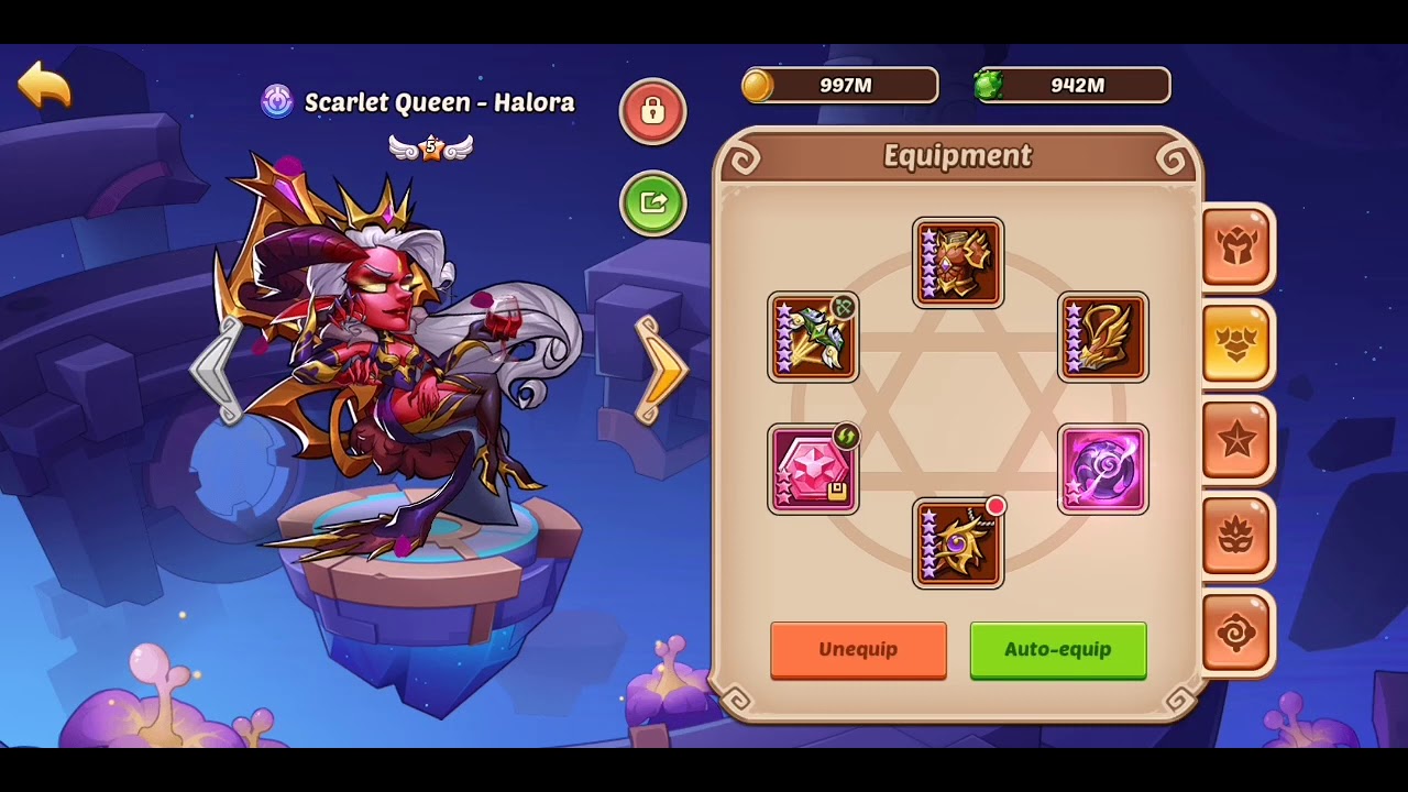 Android S49 F2P first transcendence hero - Halora - YouTube