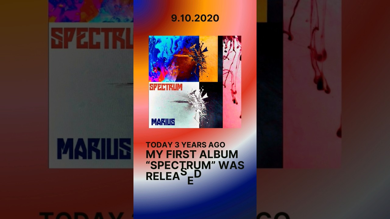 3 Years ago my first album "SPECTRUM" was released #taylorswift # ...