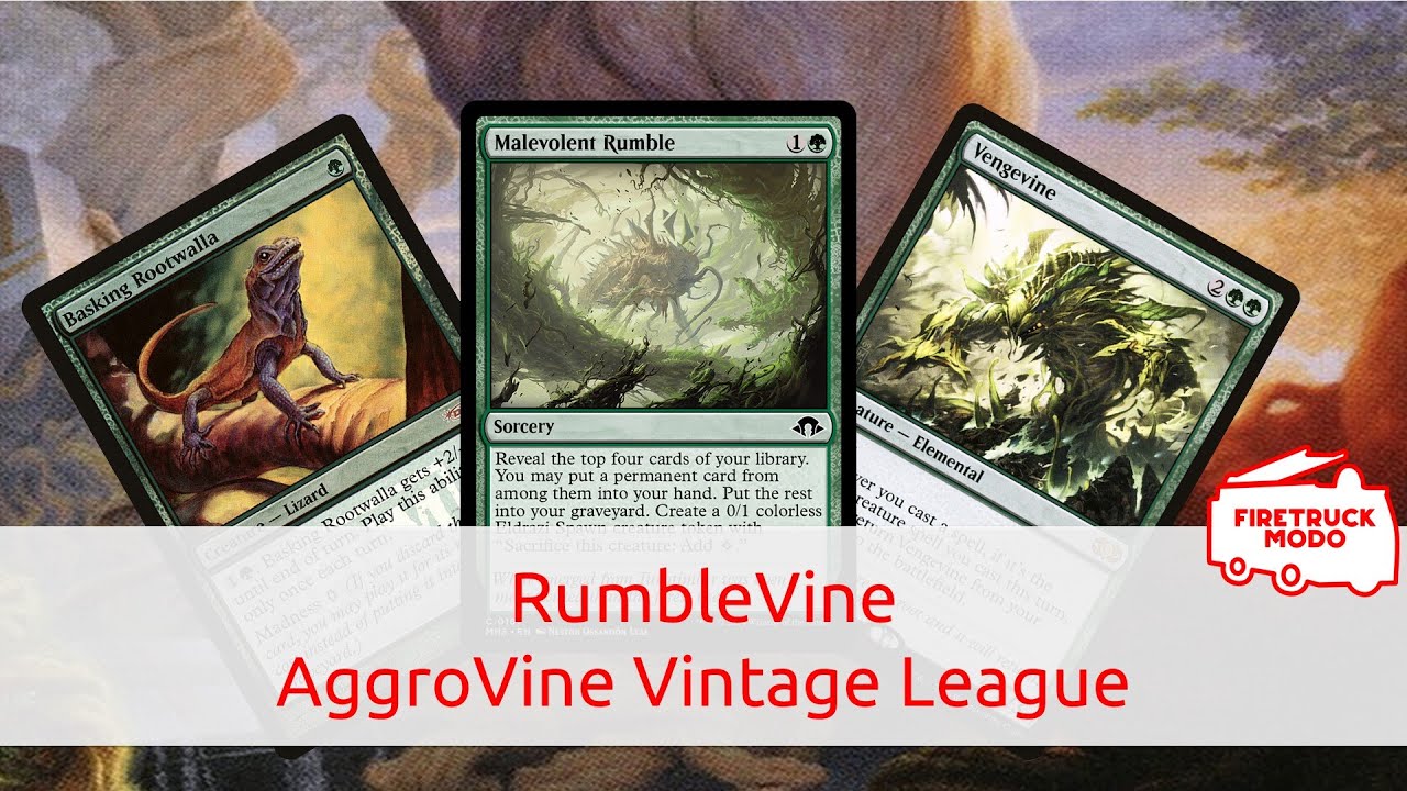 RumbleVine - Vintage AggroVine with Malevolent Rumble - YouTube