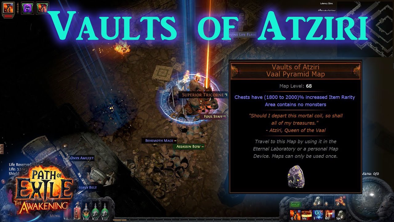 Path of Exile - Vaults of Atziri - YouTube