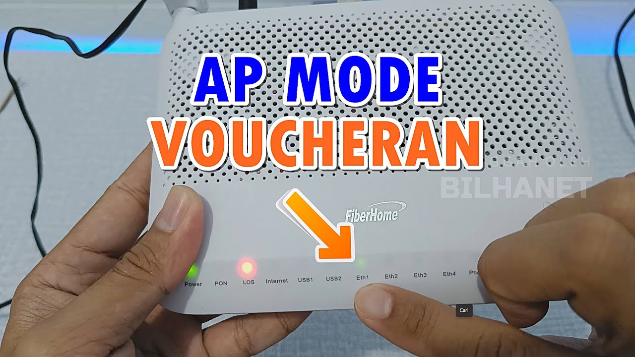 Setting Mode AP FiberHome HG6145D2 untuk Access Point Hotspot Voucher ...