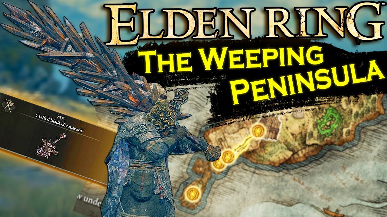 Elden Ring- First Time Exploring "THE WEEPING PENINSULA" - YouTube