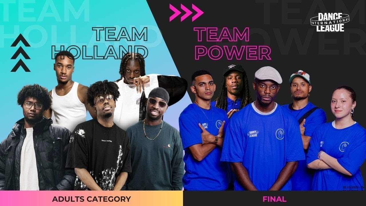 Team Holland vs Team Power - International Dance League 2023 - YouTube