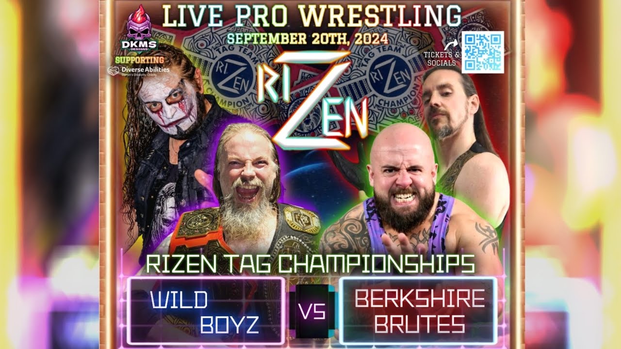RIZEN Pro Wrestling 6! Tag Team Championship Match, WILD BOYz VS ...