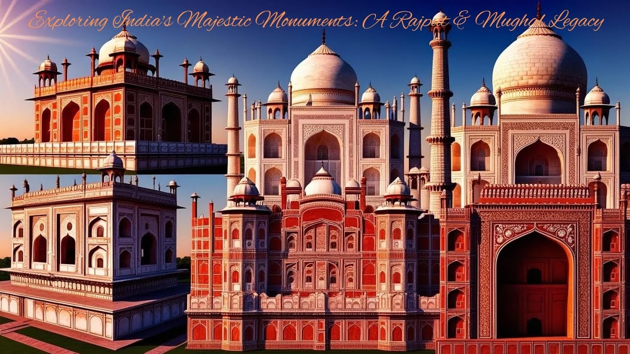Exploring India's Majestic Monuments: A Rajput & Mughal Legacy - YouTube