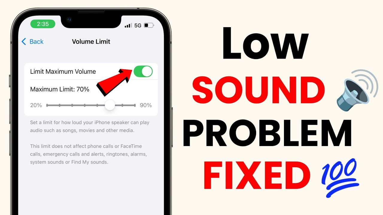 How To Fix Iphone Speaker Too Low Sound🔊/Iphone Volume Low | How To ...