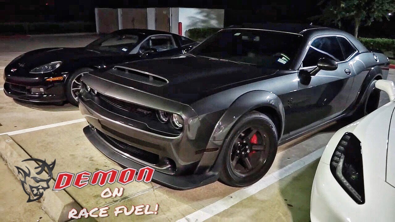 NEW DEMON vs Heads/Cam Z06 vs Procharged C7 + 700HP CTS-V takes on Twin ...