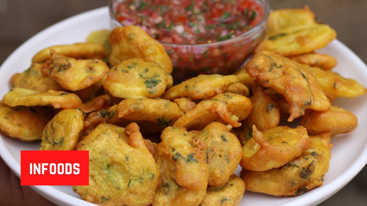 How To Make Bhajia | Tasty Bhajia Recipe | How To Make Bhajia | Infoods ...