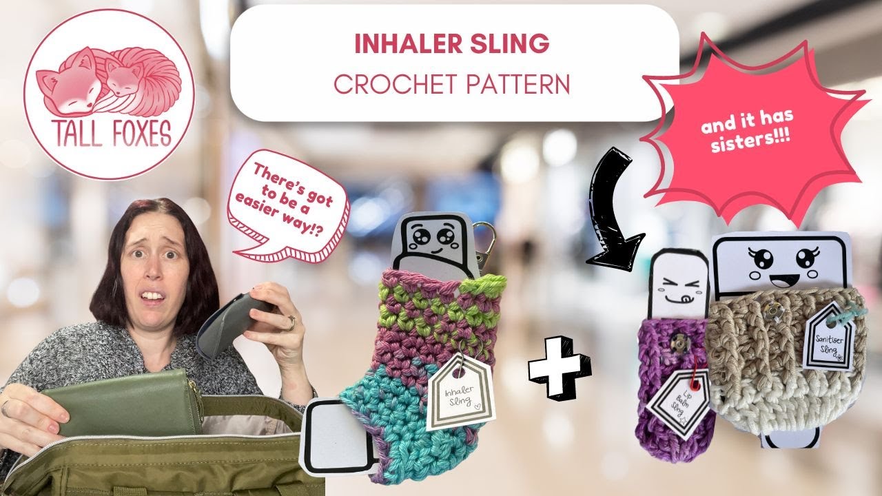 NEVER lose your Inhaler again! Free Crochet Pattern for you Asthma ...