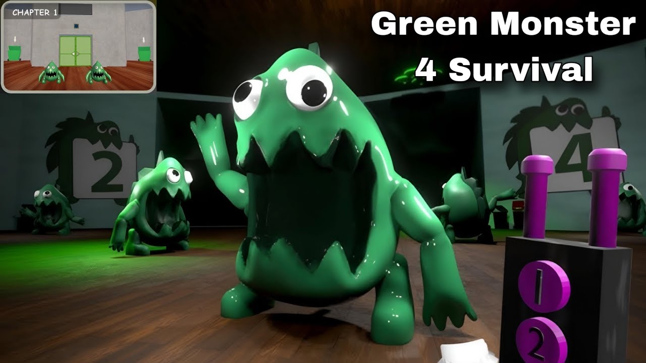 Green Monster Survival (Chapter 1) New update - Android gameplay - YouTube