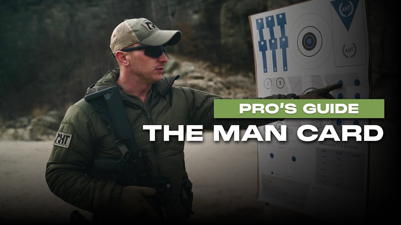 The Man Card Drill | Pro's Guide to Rifle Fundamentals - YouTube