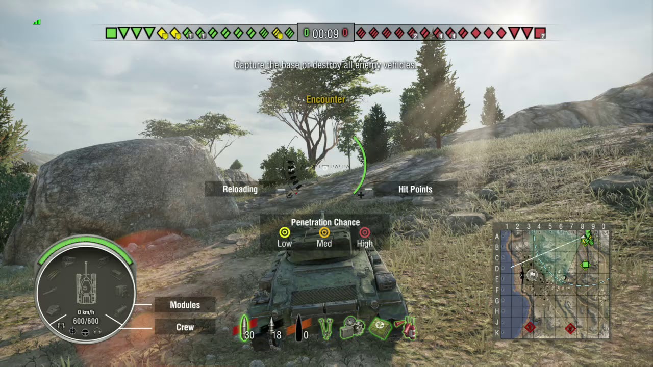 AMX Chaffee Before the Changes - WoT Console - YouTube