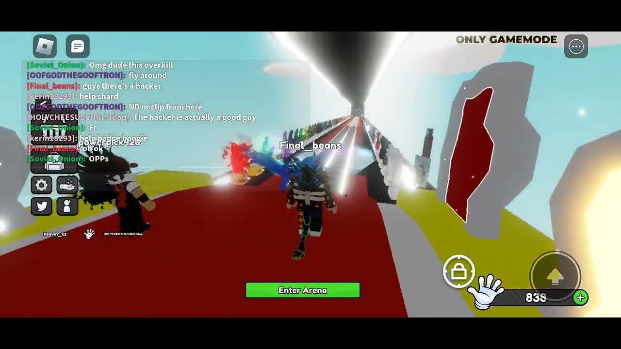 hackers are annoying slap battles please make a call mod button - YouTube