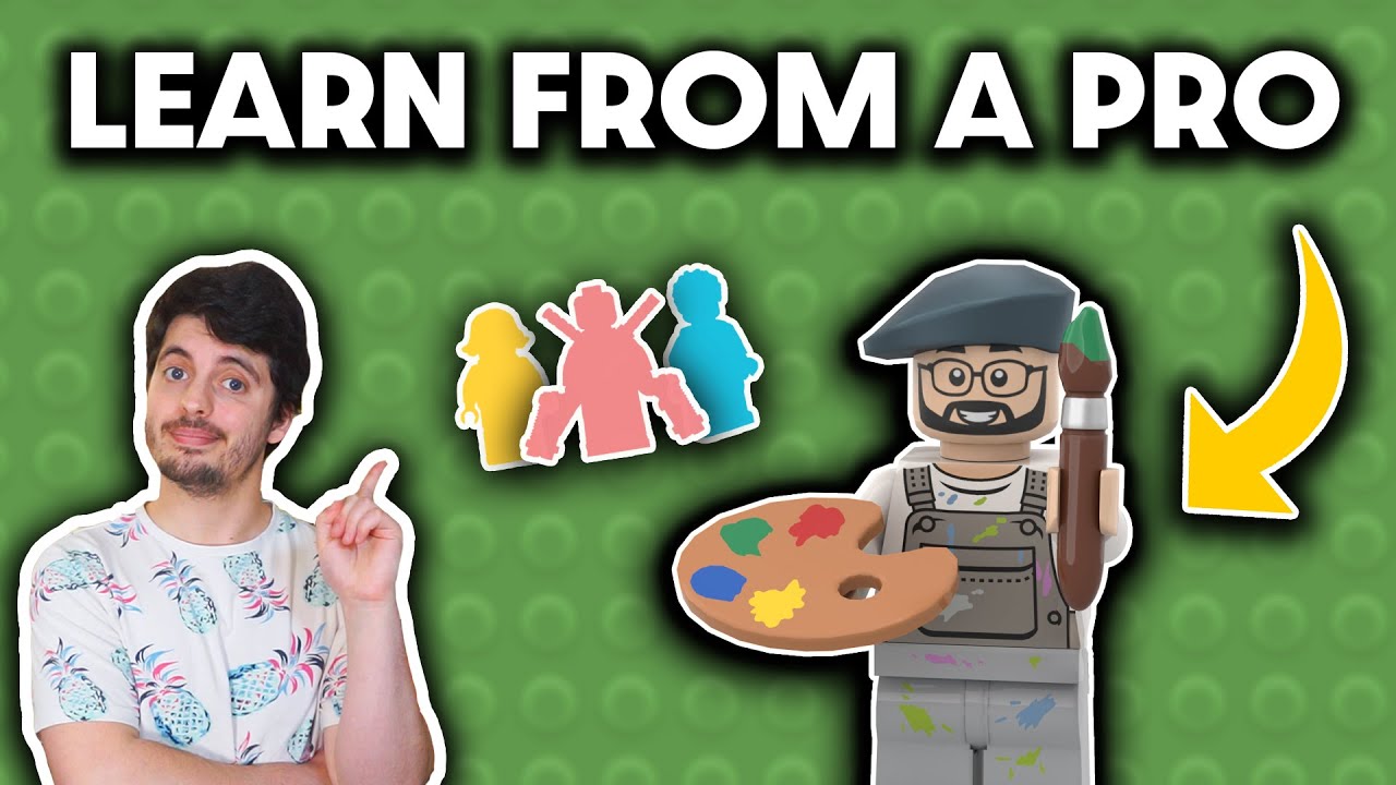 How to Design Professional LEGO Minifigures - YouTube