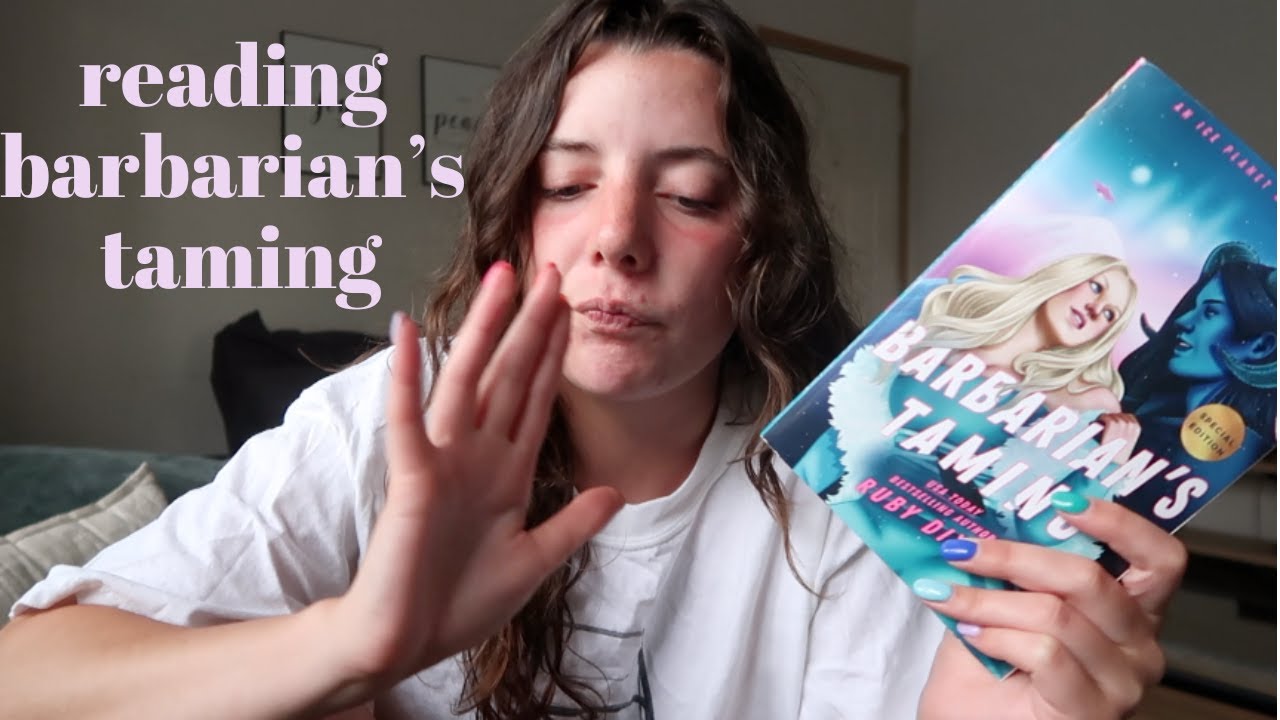 reading the last published book in the ice planet barbarian series 🧊👽 ...