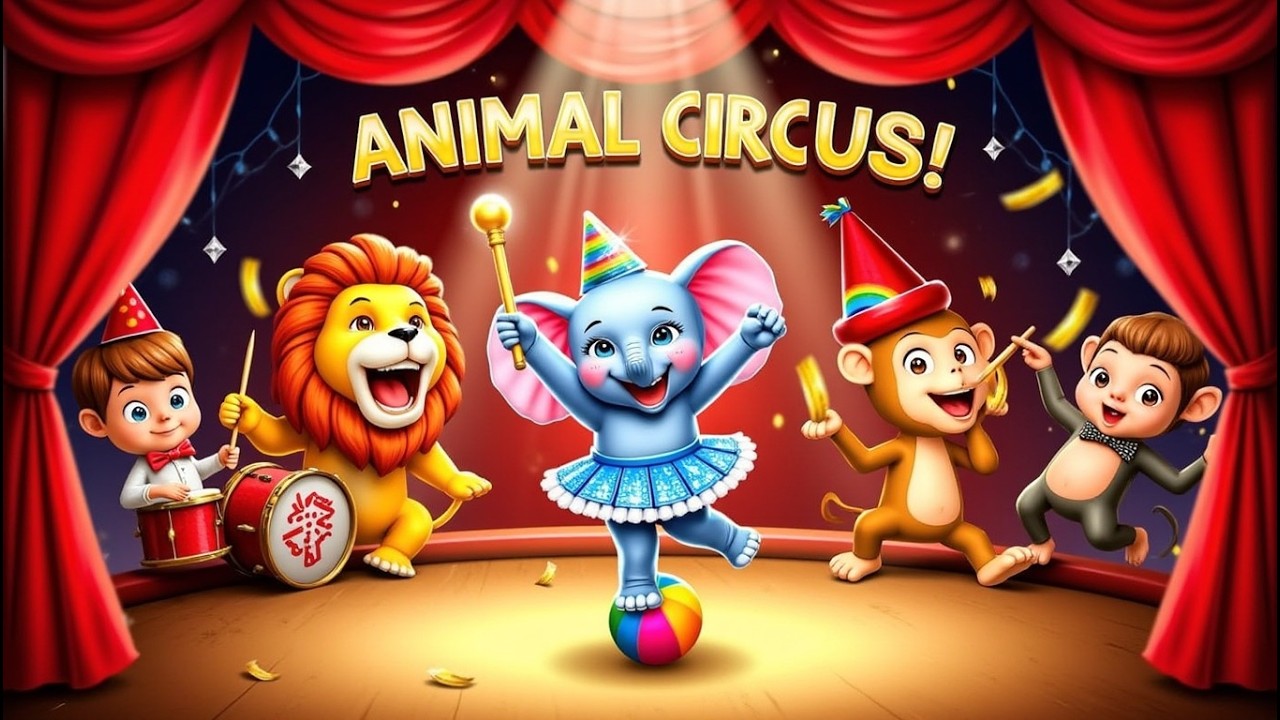 Animal Circus Song: Twirl, Jump, and Cheer! | A Song Full of Fun! - YouTube