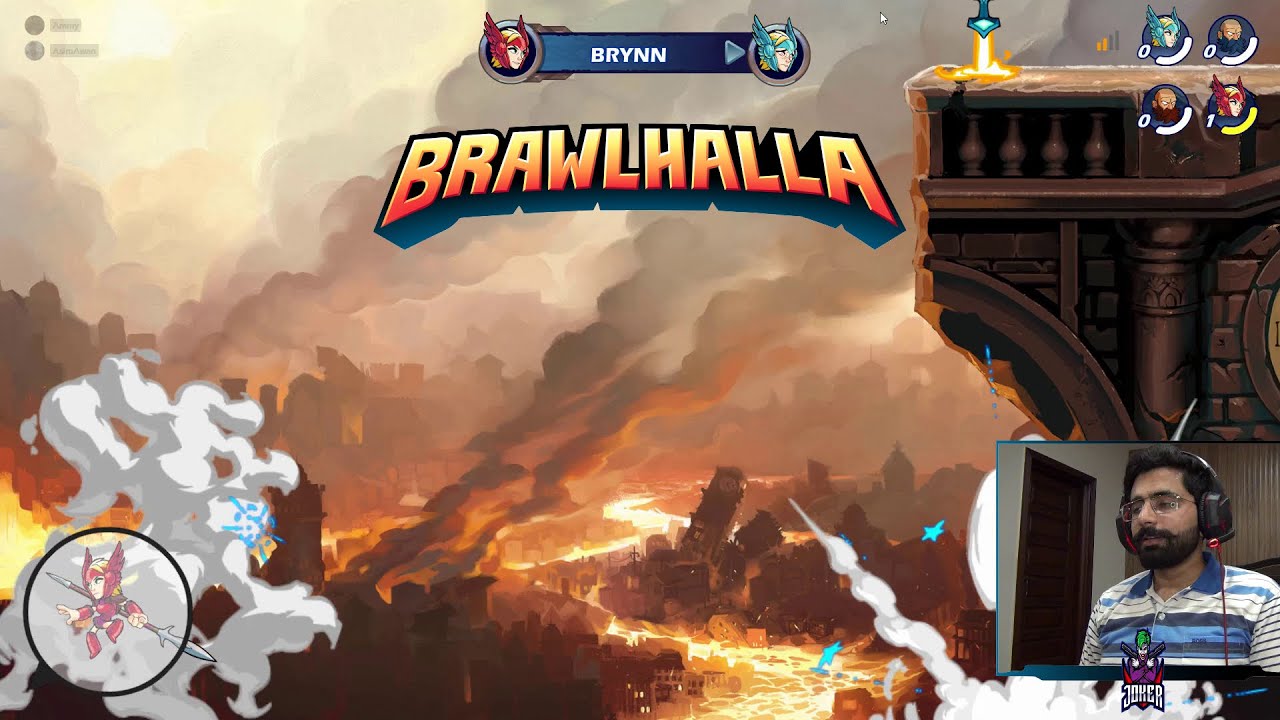 BAD PING.... But you can't stop Playing | BRAWLHALLA - YouTube
