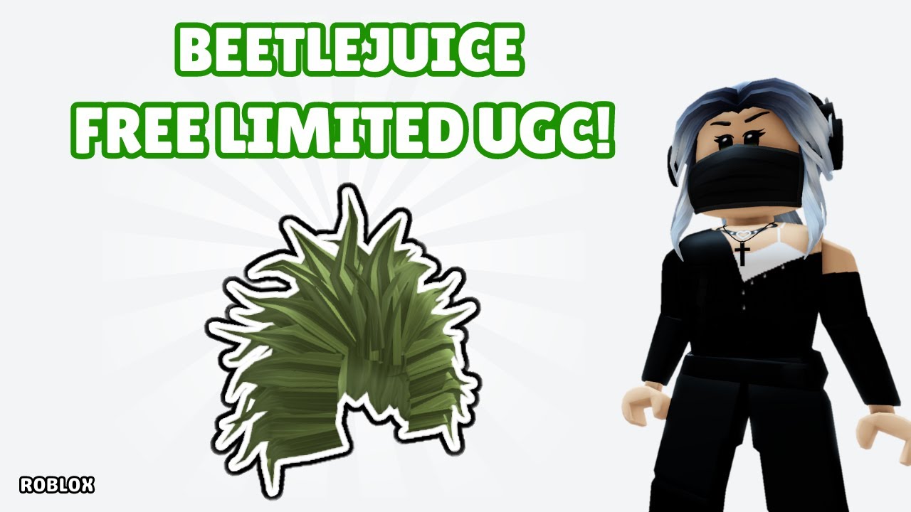 Free Limited UGC! How To Get Beetlejuice Hair in Escape the Afterlife ...