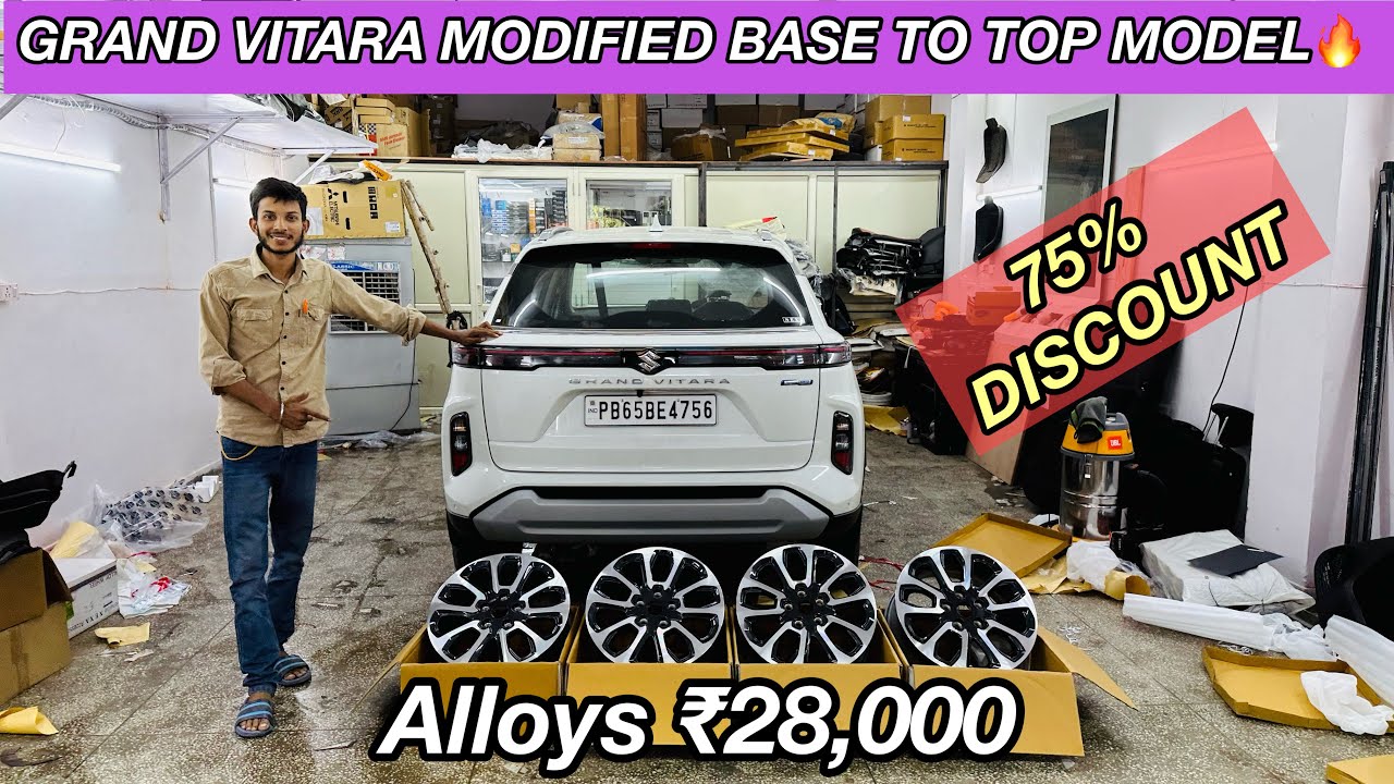 GRAND VITARA MODIFIED 2023🔥GRAND VITARA DELTA MODIFICATION FROM PUNJAB🔥 ...