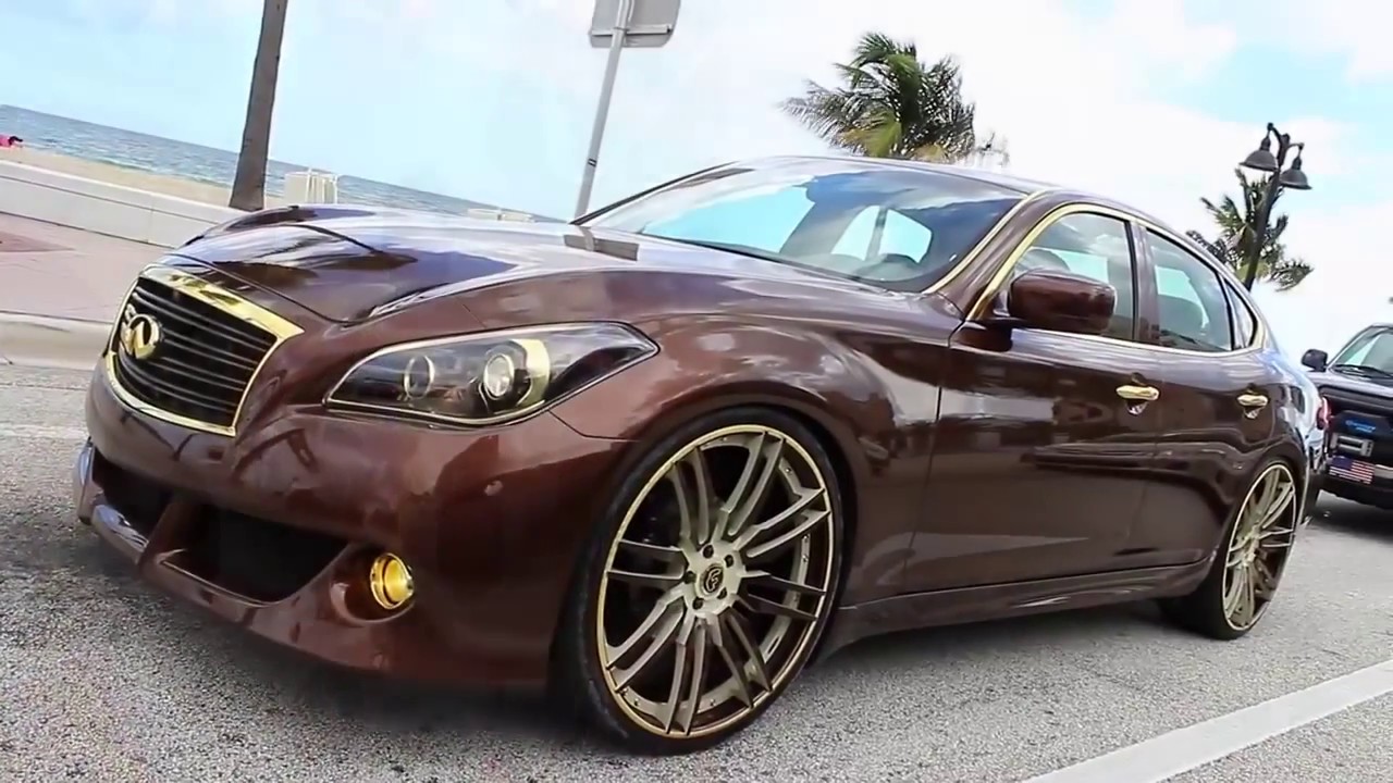 Infiniti M37x on 24 Forgiato Sedici ECL | Modified Cars | Big Rims Cars ...