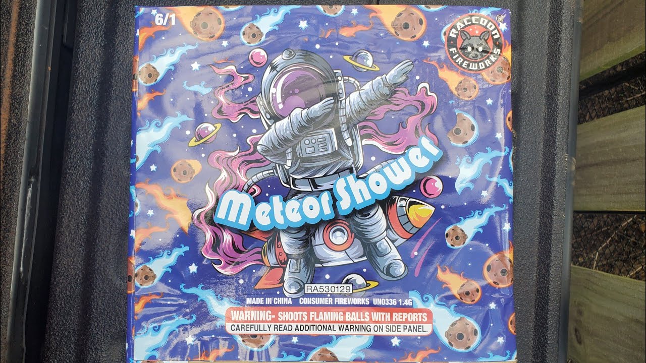 Meteor Shower 500g cake by Raccoon fireworks 🔥🔥🔥 - YouTube